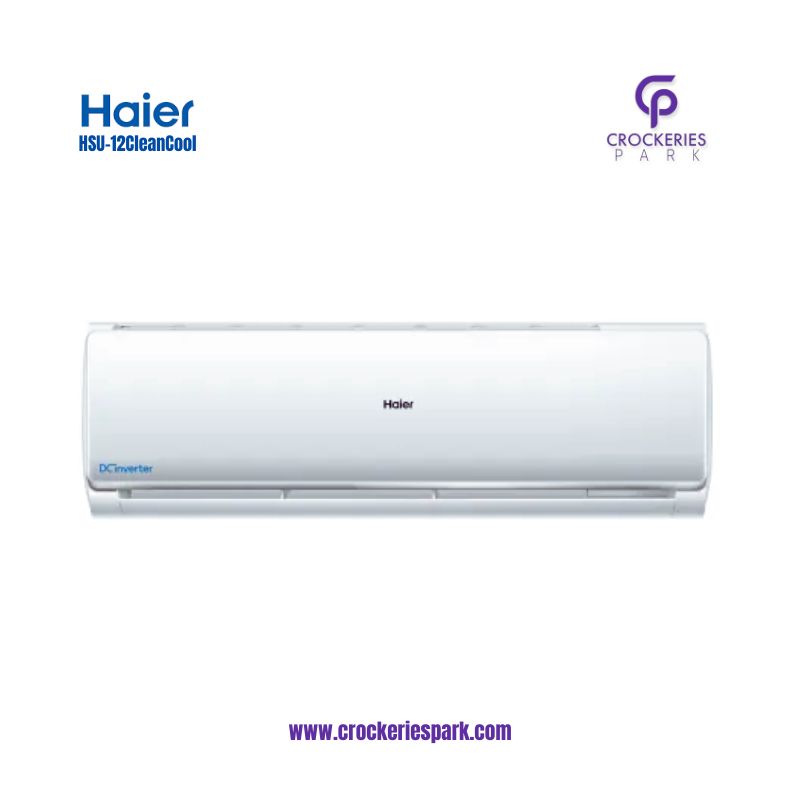 Crockeries Park - Buy Haier AC 1 Ton HSU-12CleanCool (3D) (NRS) INVERTER