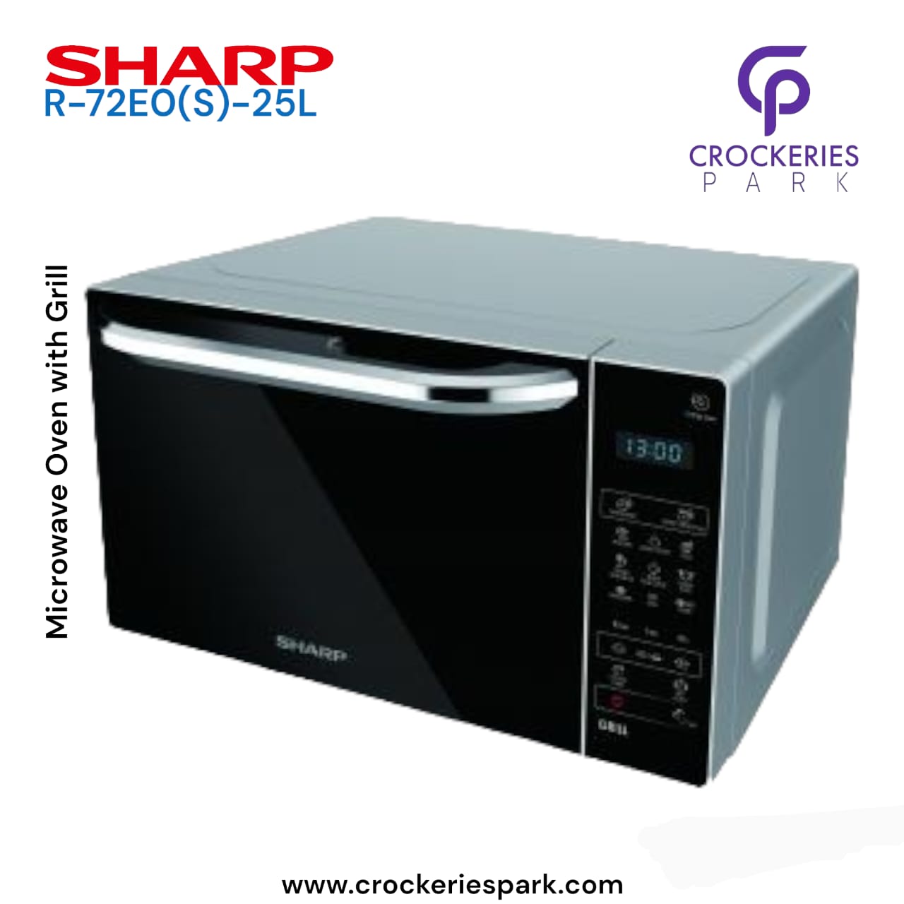 Crockeries Park - Buy Sharp Microwave Oven with Grill R-72EO(S)