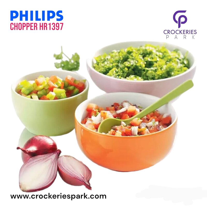 Crockeries Park - Buy Philips Chopper HR 1397